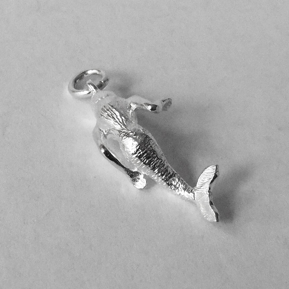 Mermaid Charm | Sterling Silver Pendant – Charmarama