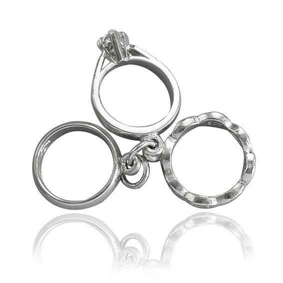 Ring Set Charm | Sterling Silver or Gold – Charmarama